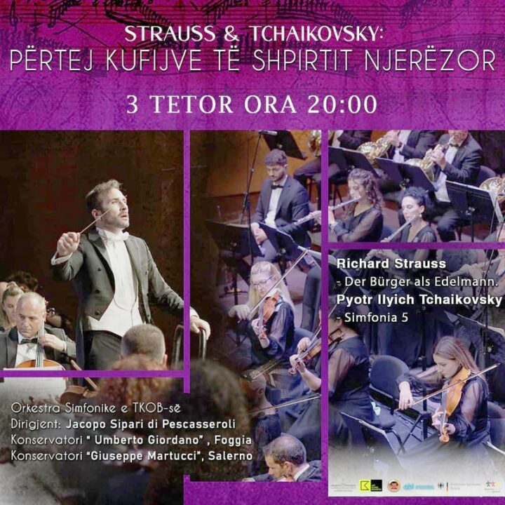Koncerti premierë “Strauss & Tchaikovsky: Përtej kufijve të shpirtit ...