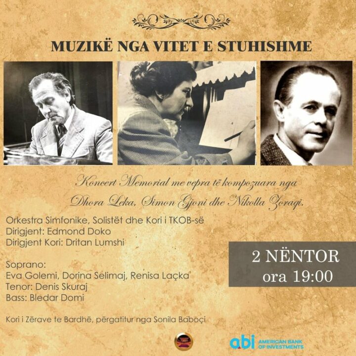 “Muzikë nga vitet e stuhishme” në Teatrin e Operës dhe Baletit ...